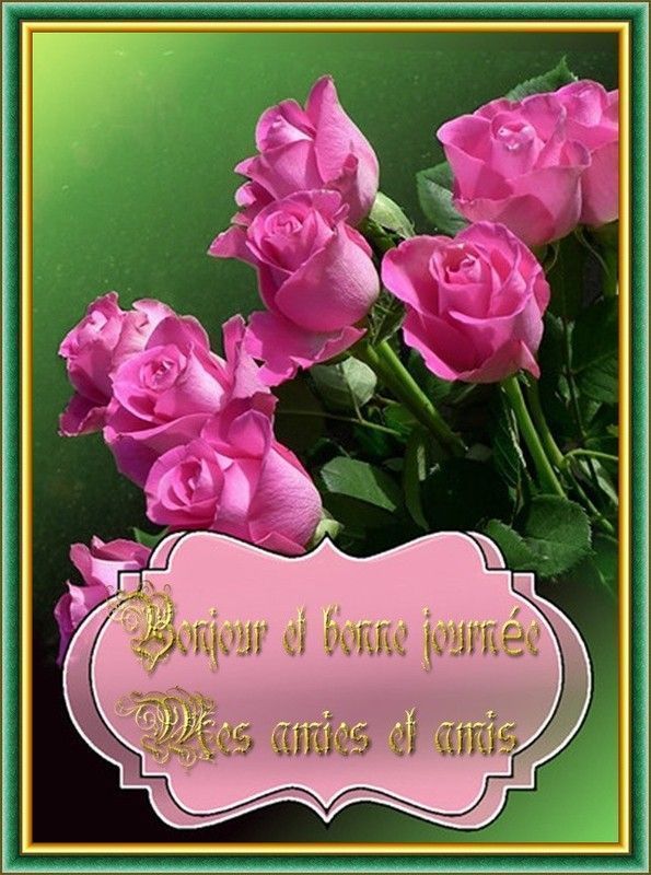Bonne Journée mes amies & amis
